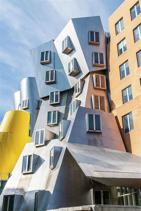 Ray And Maria Stata Center At MIT Photograph By Ken Wolter Pixels