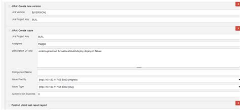 How To Create New Jira Issue After Jenkins Run Jobs Stack Overflow