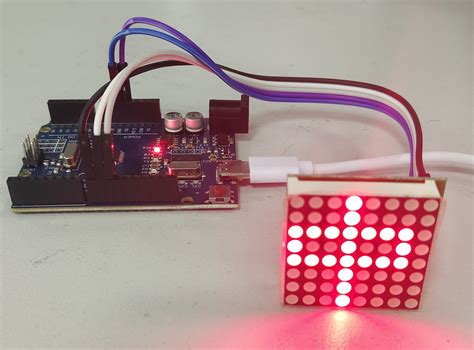 arduino程序设计（十一）8×8 共阳极led点阵显示（74hc595） 1088bs csdn博客