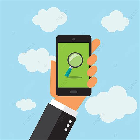 상인 들고 전화 검색 아이콘 표현 매체 응용 프로그램 업무 원 Png 일러스트 및 벡터 에 대한 무료 다운로드 Pngtree