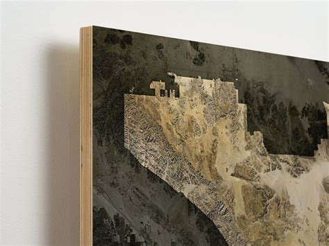 Joshua Tree National Park Map Art