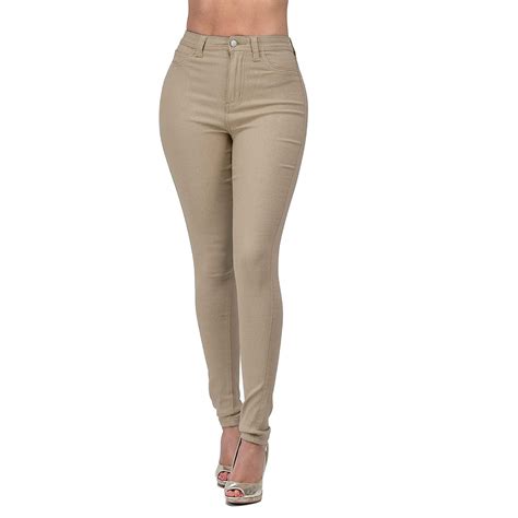 Mrulic High Waisted Skinny Jeans For Women Fashion Stretch Pants In