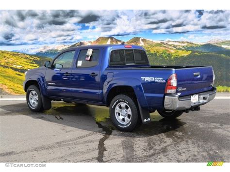 Blue Ribbon Metallic 2015 Toyota Tacoma V6 Double Cab 4x4 Exterior
