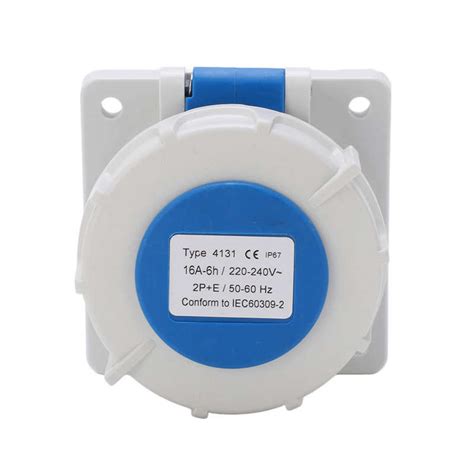 Motorhome Socket 3 Cores 2pe Industrial Socket Fo Grandado