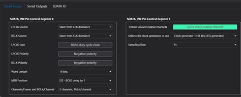 I S Signal On SDATA IN In SigmaStudio Configuration Not Working Q A SigmaDSP Processors