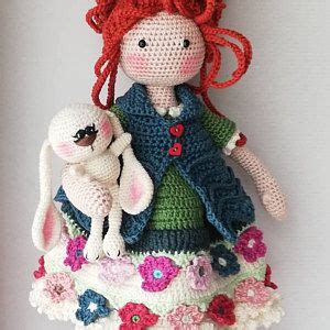 Crochet Pattern For Doll Esja Pdf Deutsch English Etsy Crochet