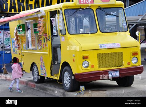 Yellow Ice Cream Truck Cooleys Ice Cream Info And Reviews