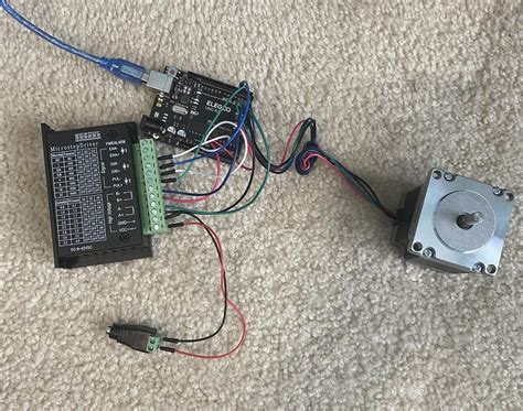 Trouble Driving A Nema 23 Stepper Motor Rarduino