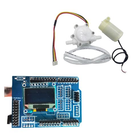 51stm32兼容arduino 水流量传感器yf S401水流速检测霍尔流量计 百度爱采购