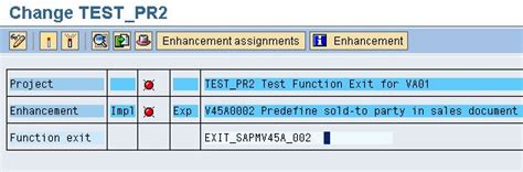 sap abap 4 tutorial function exit sales order predefined