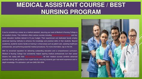 Ppt Medical Assistant Course Powerpoint Presentation Free Download