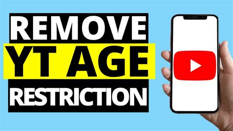 How To Remove Age Restriction On Youtube App 2021 Youtube