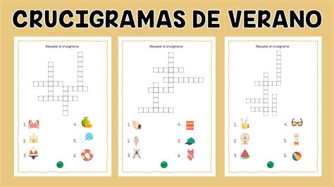Crucigramas Para Imprimir Gratis Para Adultos Como Conseguir