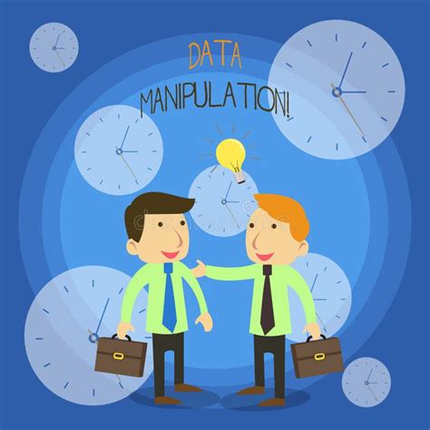 Conceptual Hand Writing Showing Data Manipulation Business Photo Text