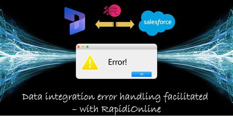 How To Handle Data Integration Errors