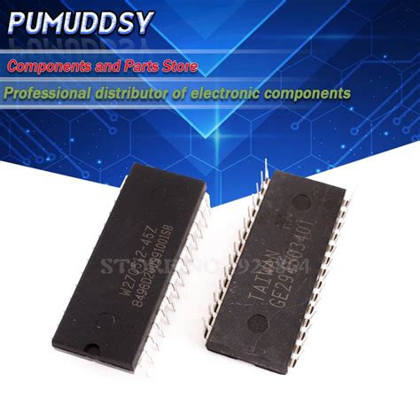 5pcs Ic W27c512 W27c512-45z W27c512-45 27c512 Dip28 Ic - Integrated ...