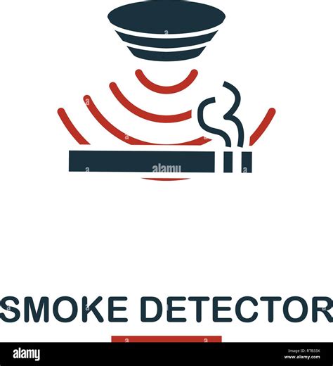 Smoke Detector Icon From Sensors Icons Collection Creative Two Colors