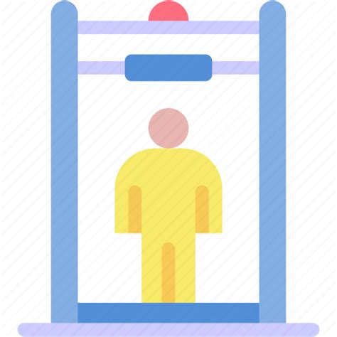 Body Scanner Face Scan Facial Recognition Sensor Icon Download