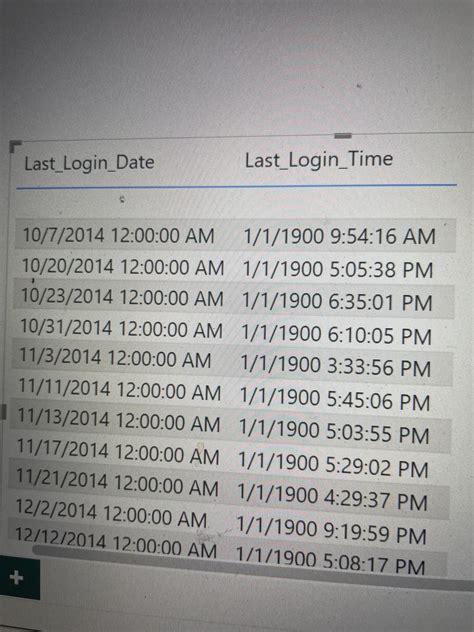 how to isolate just the date or time r powerbi