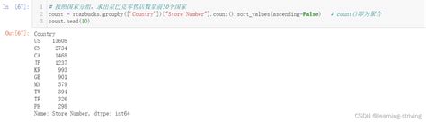 Pandas分组与聚合groupby函数详解pandas Groupby Count Csdn博客