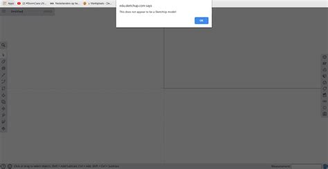 This Does Not Appear To Be A SketchUp Model Problem Technical Problems SketchUp Community