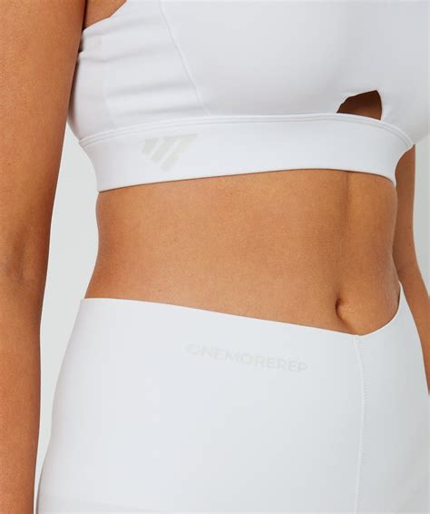 Sleek Keyhole Bra White Onemorerep