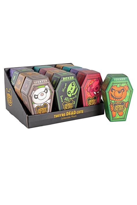 deddy bears 5″ coffin assorted plush store level up games