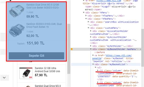 html listeleme web tasarım and programlama