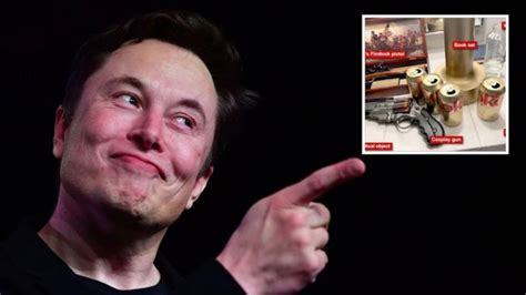 Elon Musk ‘bedside Table Photo Shows Guns Buddhist Amulet Diet Coke