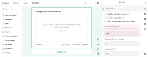 Property Grid Customization Javascript Survey Creator