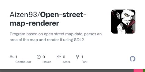 Github Aizen Open Street Map Renderer Program Based On Open Street Map Data Parses An Area