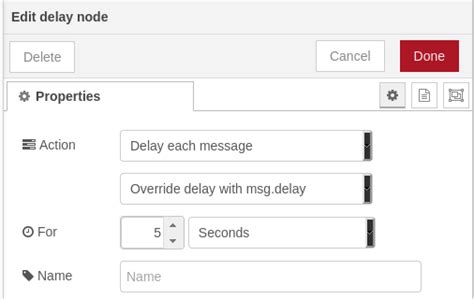 Help Setting Up A Customizable Delay Node Controlled Via Lovelace Node Red Home Assistant