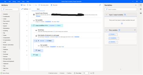 need help creating a flow that presses a key x times according to a