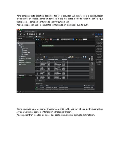 Singleton 2 Pdf Bases De Datos Mi Sql