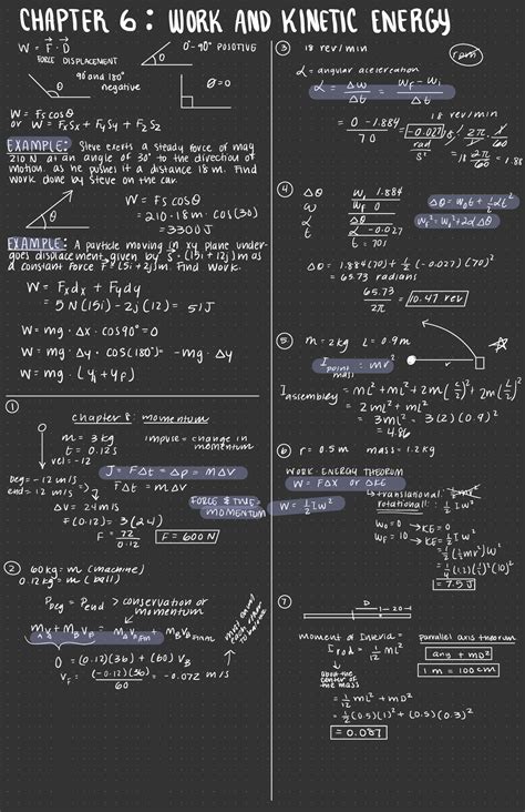 Physics Chapter 6 work and Kinetic Energy CHAPTER 6 WORK AND KINETIC ENERGY W É Ñ 0