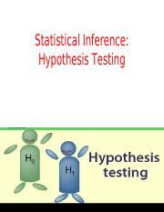 Understanding Hypothesis Testing Types Errors Procedures Course Hero