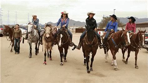 Cow Girls  Rodeo Horse Horsebackriding Discover And Share S