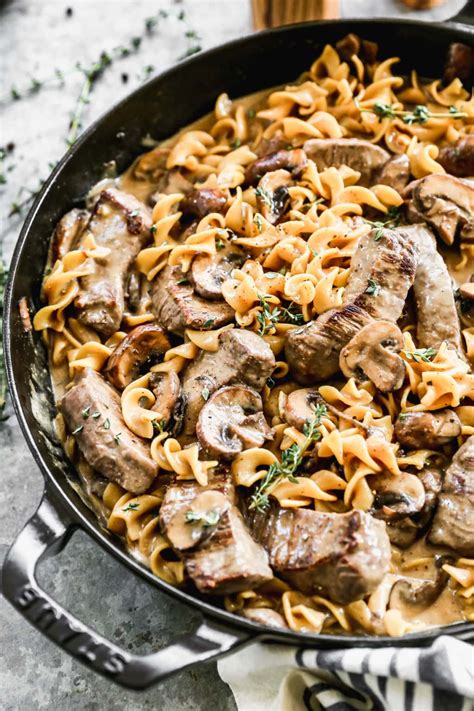 Beef Stroganoff