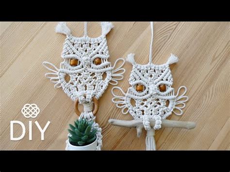 15 Easy DIY Macrame Owl Patterns For Beginners Macrame For Beginners