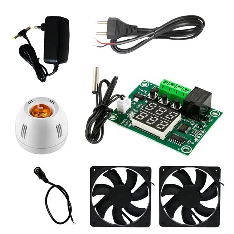 SunRobotics SKU DIY XH W Combo Incubator With DC Power Supply Adapter V A DC Jack