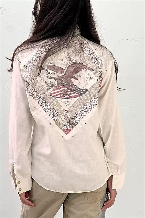 Vintage Kennington Constitution Button Down Selected By Anna Corinna