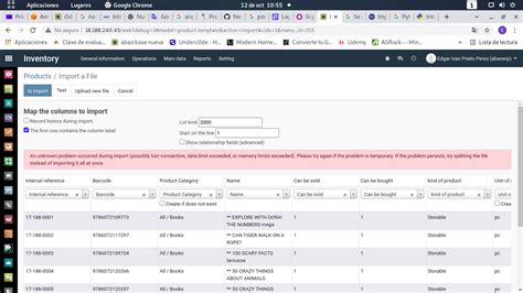 Problem Importing Products Xlsx File · Issue 297 · Ingadhocstock · Github