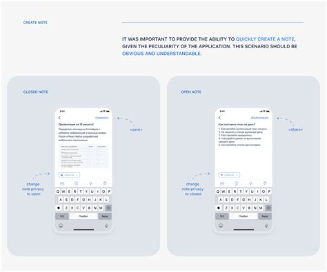 Ios App Notes Application Uiux Behance