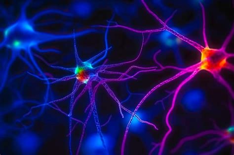 Premium Ai Image An Image Of Neurons Involved In Reward Prediction Such As Those In The