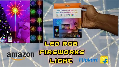App Smart Control Ic Led Rgb Fireworks Light Unboxing Youtubeshorts Interiordesign Youtube