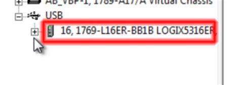 CompactLogix RSLinx Classic How To Set The Ethernet Address Through Its USB Port The