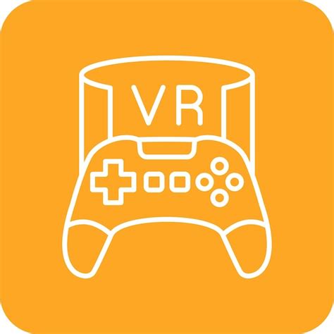 게임 아이콘 Vr 프리미엄 벡터