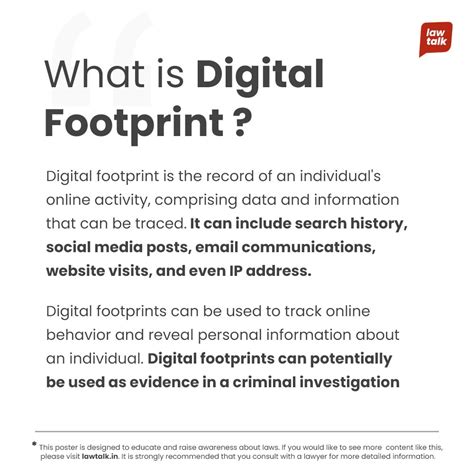 Lawtalk On Linkedin Digitalfootprint Onlineprivacy Cybersecurity Dataprotection…