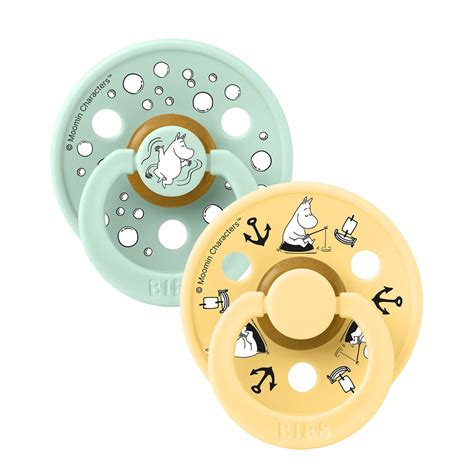 Köp Bibs X Moomin Pacifier Colour Sailing Latex 0 Månader S Apohem