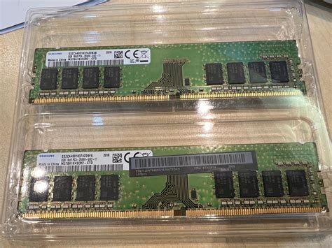 Samsung Ddr4 2666 Ram 8gb X 2 電腦＆科技 電腦周邊及配件 電腦周邊產品 Carousell